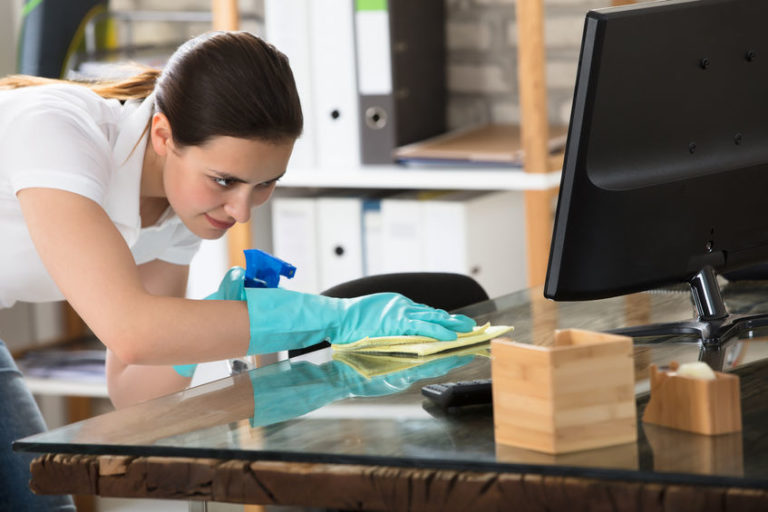Why — and How — You Should Disinfect Your Desk | Quality Services LLC ...